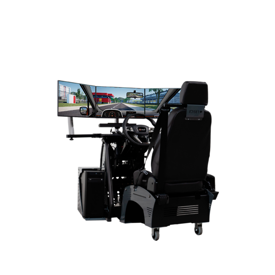 Light vehicle driving simulators