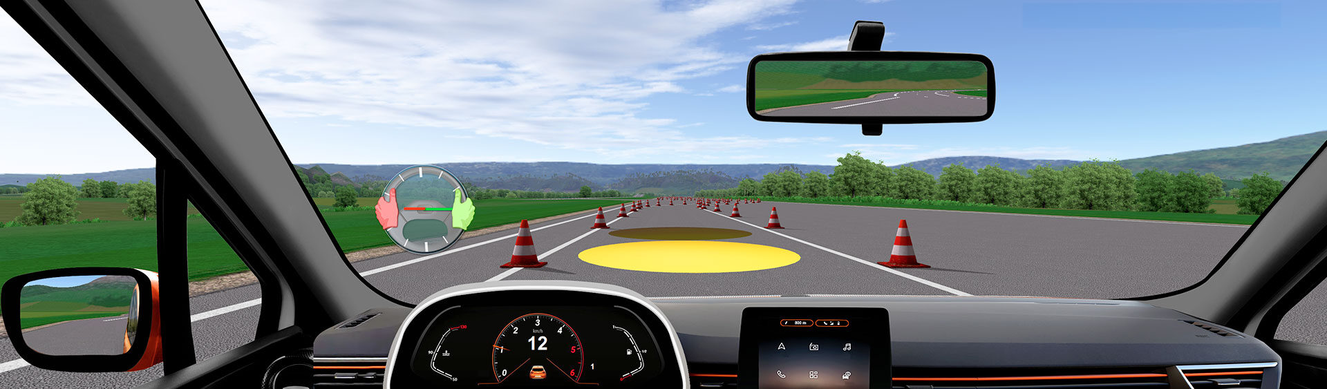 Driving simulation : driving rehabilitation | Simulation by Ediser