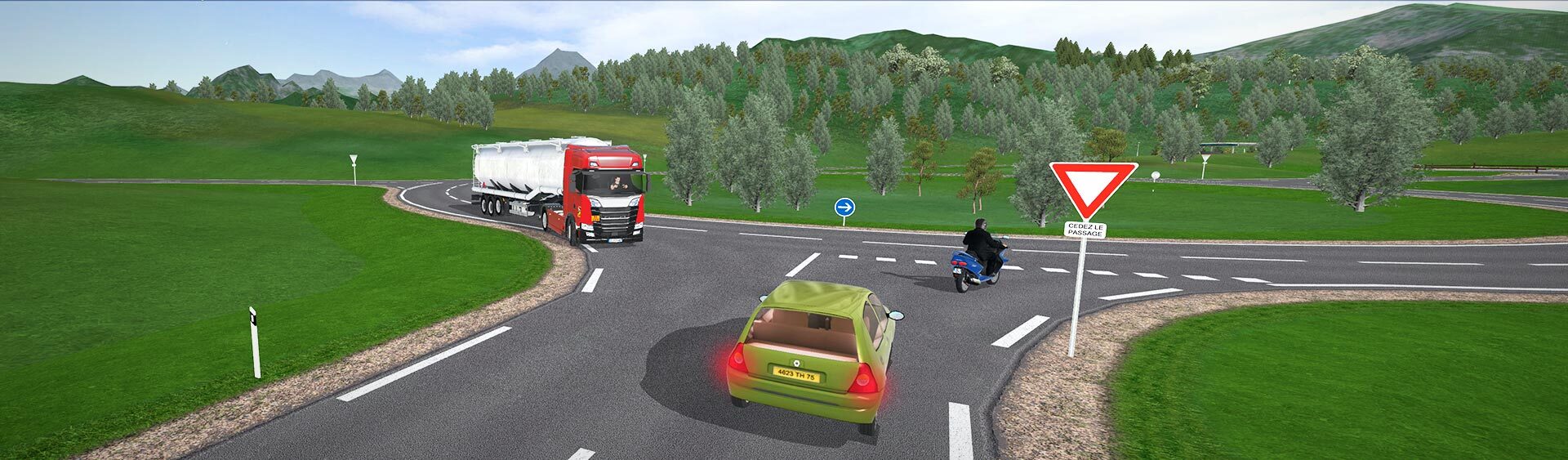 Driving simulation : eco-driving