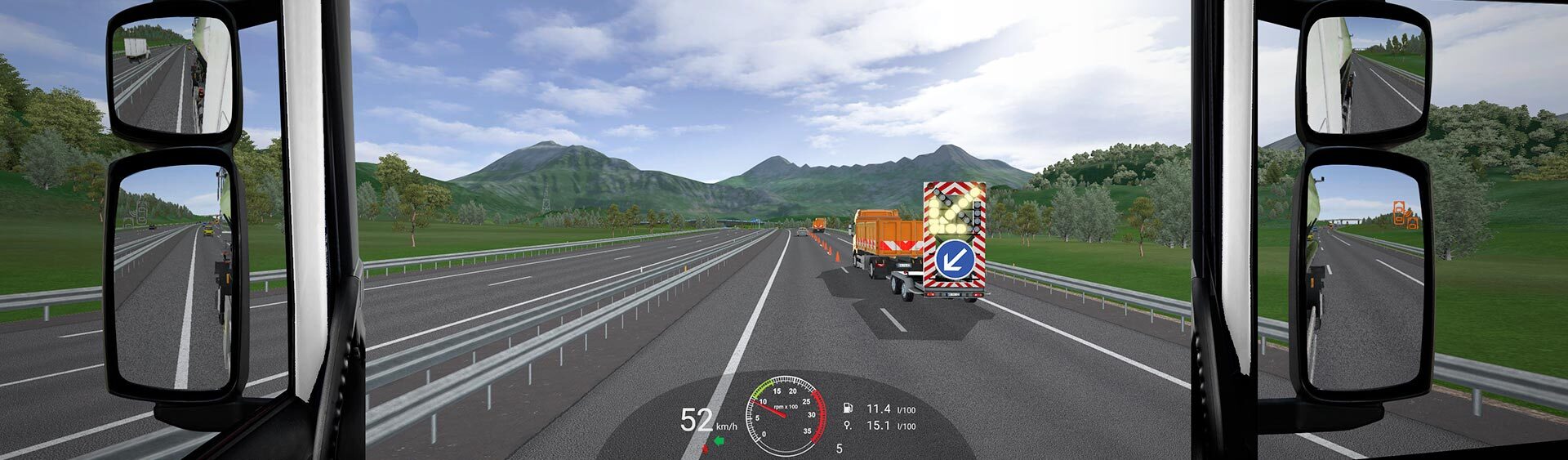 Driving simulation : professional training