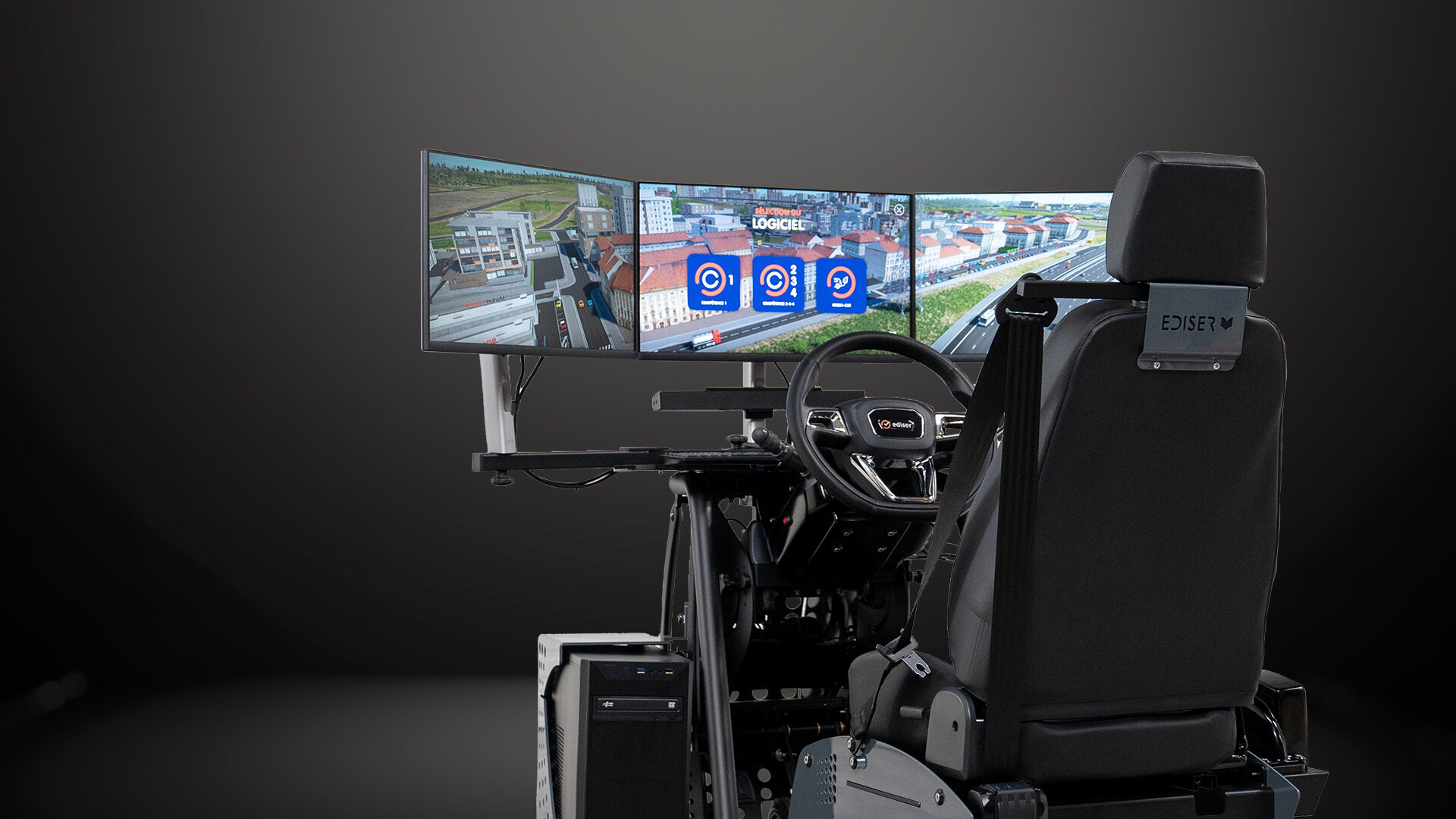 Driving simulation : innovation for training | Simulation by Ediser